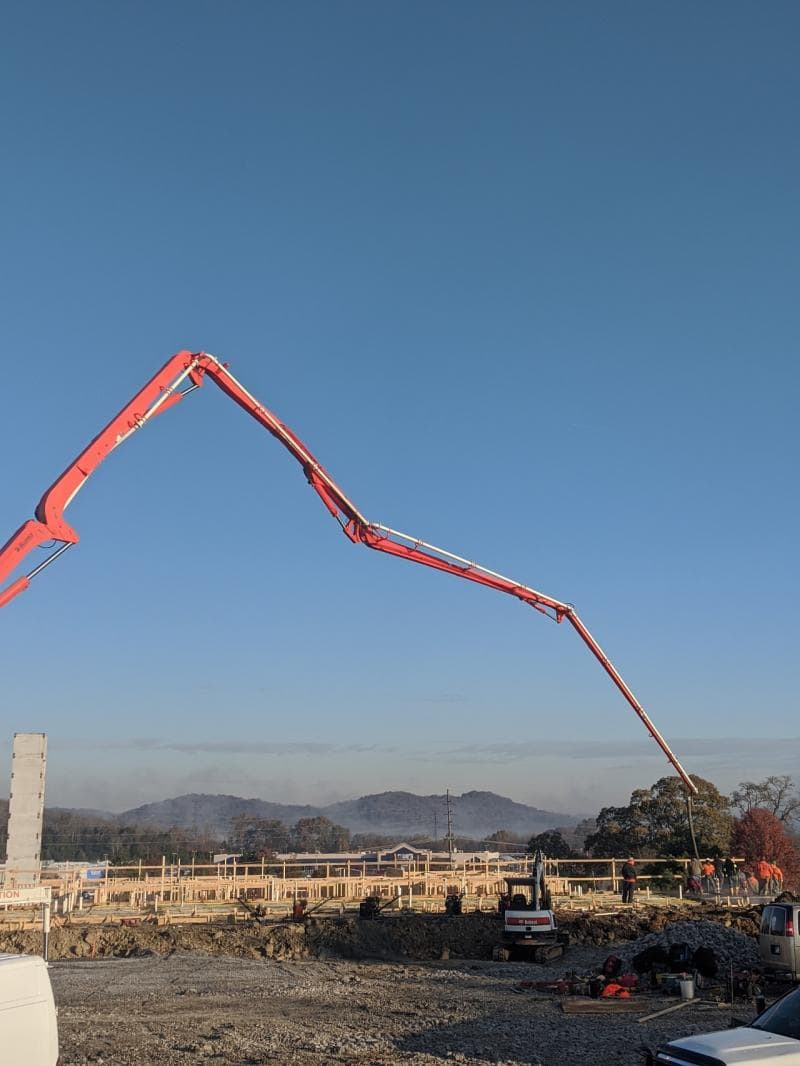Pouring Apartment Slabs at Novel West! - Nashville Ready Mix